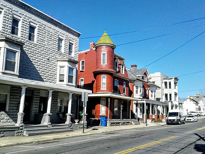 That distinctive turret isn't just architectural flair—it's a statement. Hagerstown's Victorian-era homes showcase craftsmanship you simply don't see in modern construction.