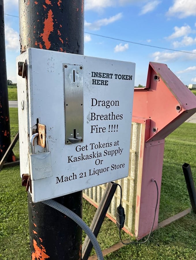 Your gateway to dragon fire awaits – just insert token and prepare for pyrotechnic magic that beats any smartphone app.