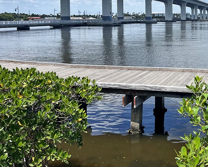 Where wooden boardwalks meet sparkling waters – Stuart's waterfront offers million-dollar views that somehow don't require a million-dollar budget.
