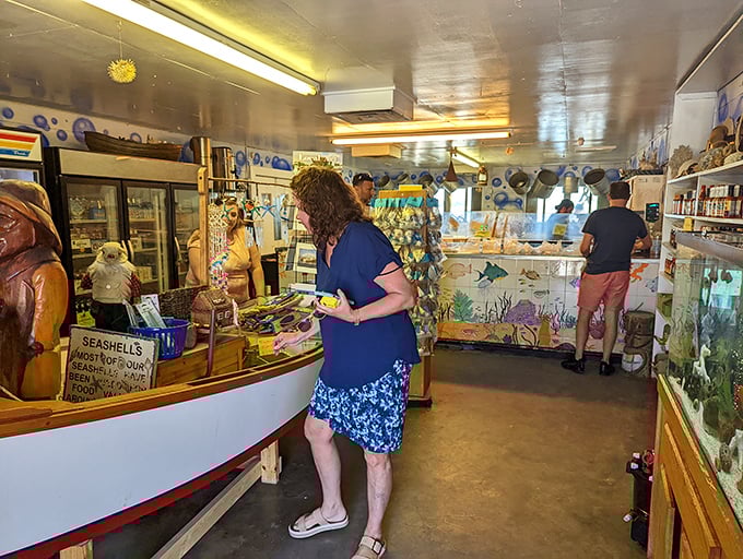 Inside this maritime treasure trove, locals browse for dinner while tourists discover what real Florida tastes like. 