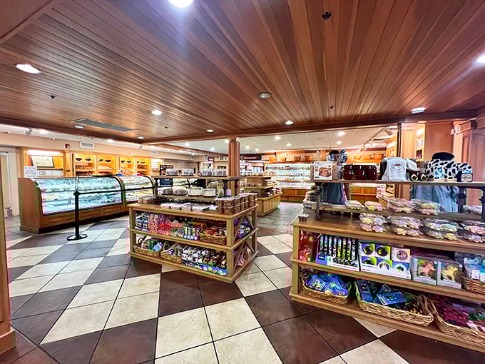 Step inside and the bakery's wooden warmth envelops you, displaying treasures that make dietitians weep and grandmothers nod in approval.