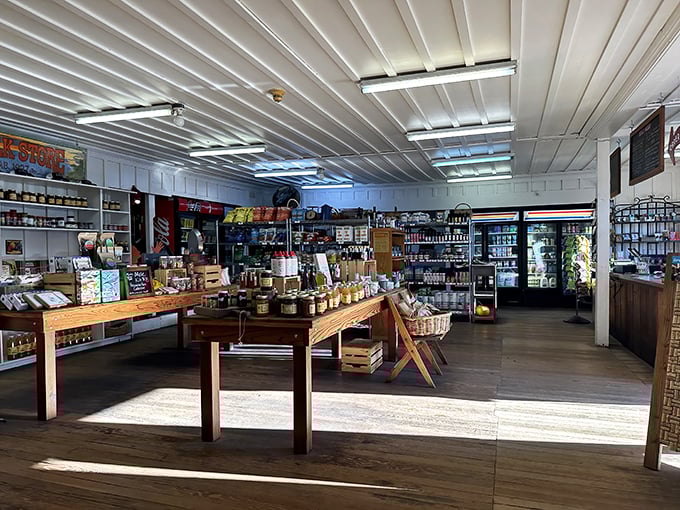 Step inside and discover wooden floors, friendly faces, and the kind of authentic general store charm that's becoming increasingly rare.