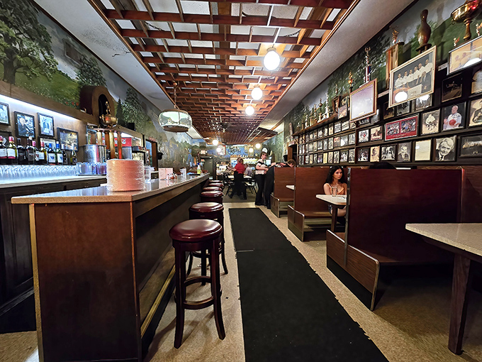 Step inside and time stands still – the wood-paneled walls and vintage photos tell stories of Akron's past while you create new memories.