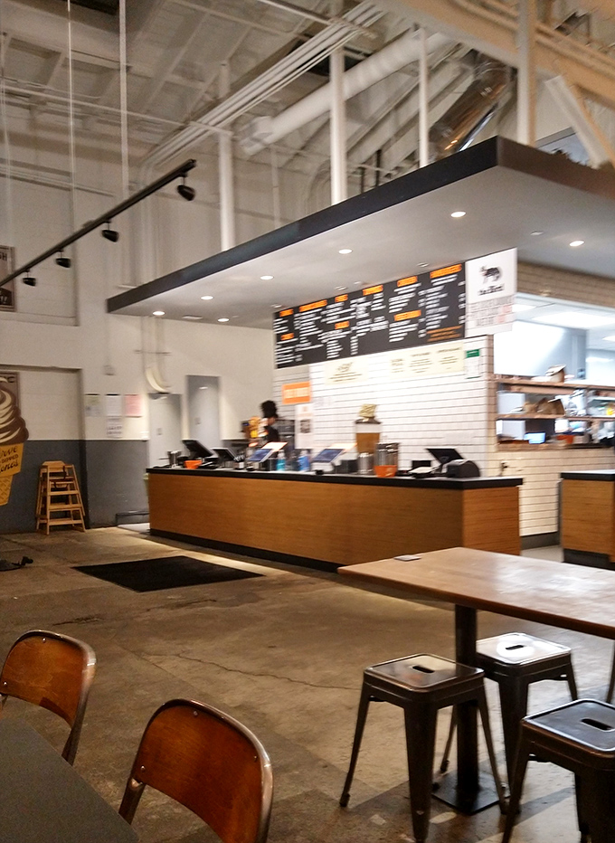 Industrial-chic meets comfort food haven inside The Bird, where high ceilings and minimalist design let the real star—that incredible fried chicken—take center stage.