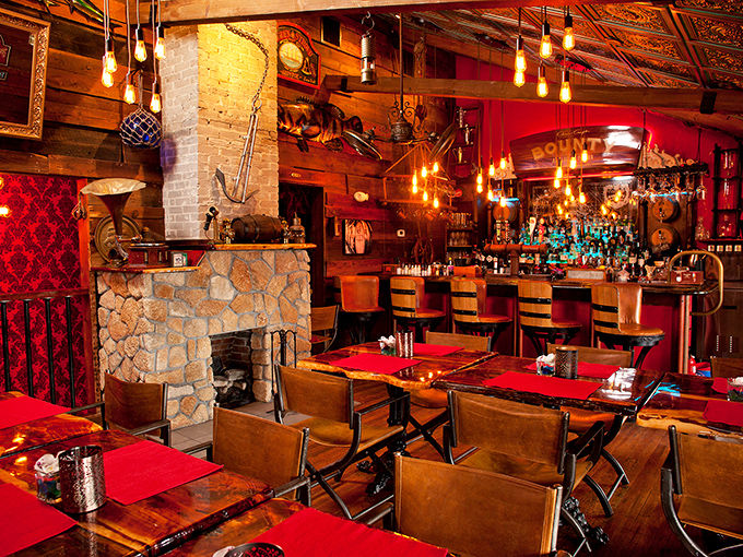Step inside and time slows down. Warm wood, stone fireplaces, and Edison bulbs create the perfect backdrop for memorable meals and lingering conversations.