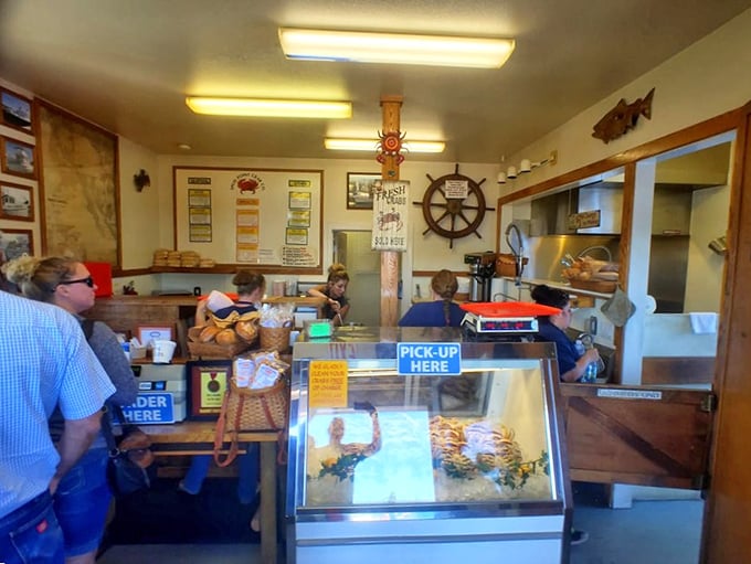 Where seafood dreams come true. The no-frills interior speaks volumes – when the food's this good, fancy chandeliers would just be a distraction.