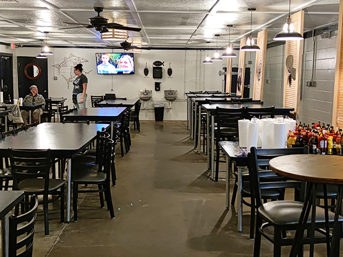 No white tablecloths or pretentious décor here—just an honest dining room where the only thing that needs to be fancy is what's on your plate.