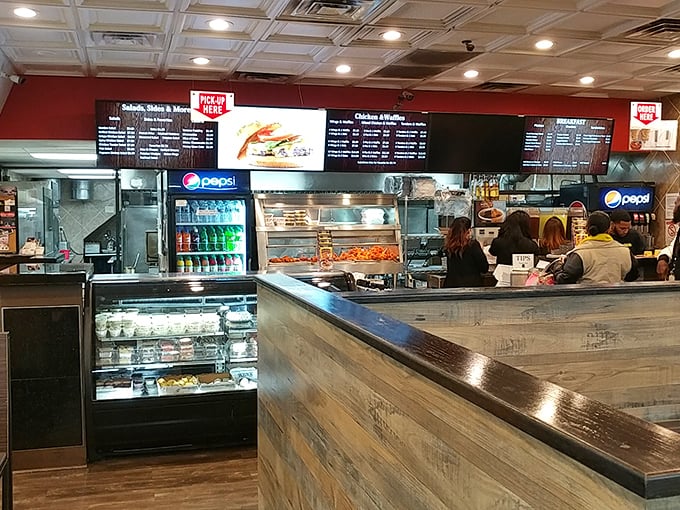 Where culinary dreams come true. The counter setup keeps things moving, but you'll want to linger over every bite.