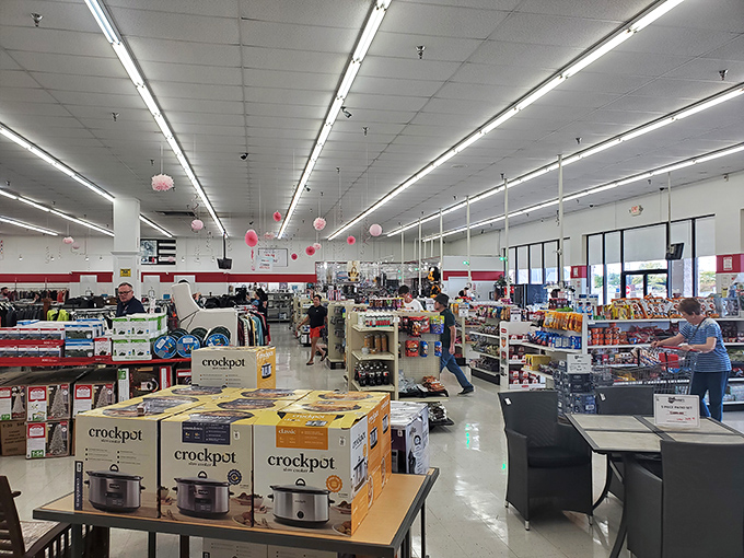 Welcome to the land of infinite possibilities, where crockpots dream of second chances and shoppers hunt for hidden gems.