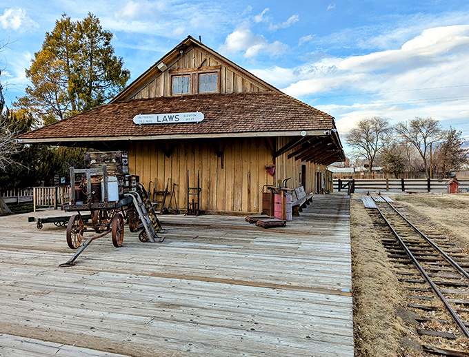 At Laws Railroad Museum, history isn't gathering dust—it's waiting on the platform, ready to take you on a journey through California's pioneering past.