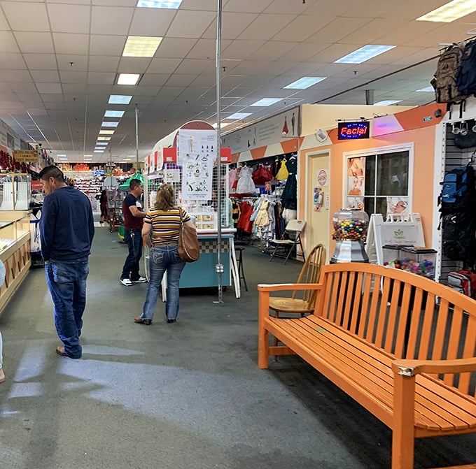 Wandering these aisles is retail therapy at its most unpredictable—you never know if you'll find vintage vinyl or someone's questionable vacation souvenir.