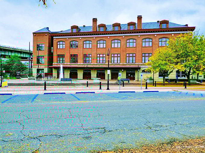 This isn't just a train station—it's a time machine disguised as architecture. The Western Maryland Railway Station stands proudly in Cumberland, beckoning travelers to adventures past.
