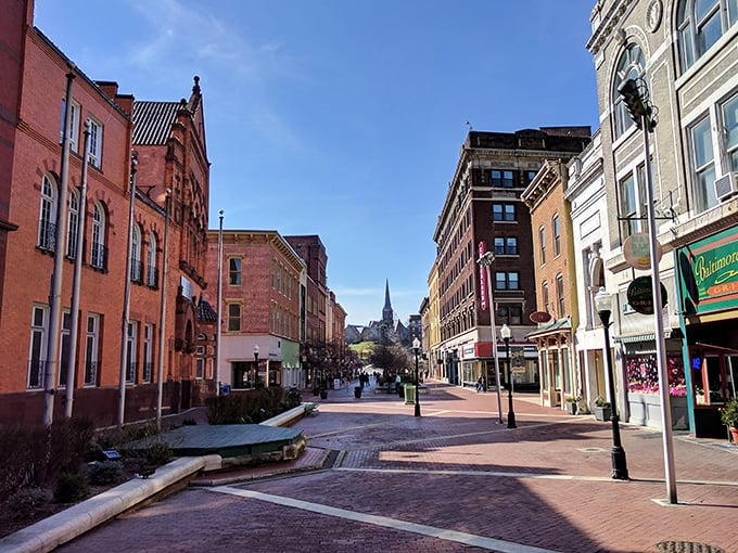 Brick-paved streets and historic facades create an atmosphere where your retirement dollars stretch as far as the mountain views.