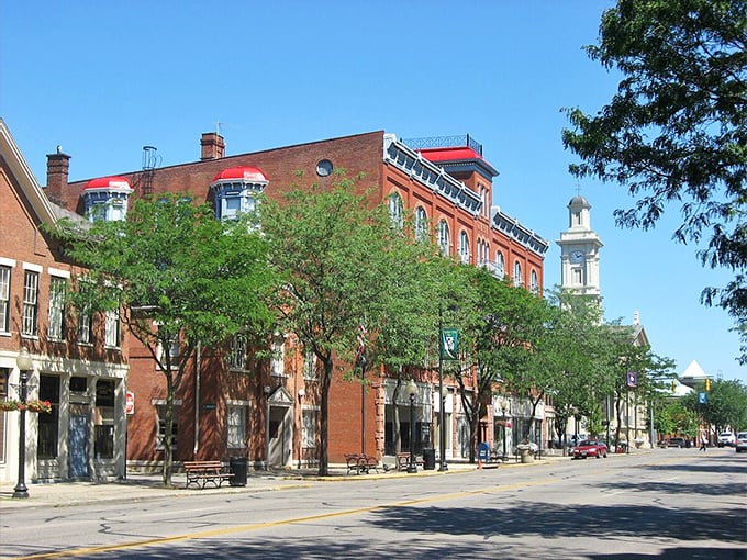 Stroll down these streets and you'll swear you've wandered onto a movie set – except these historic storefronts are authentically Ohio through and through.