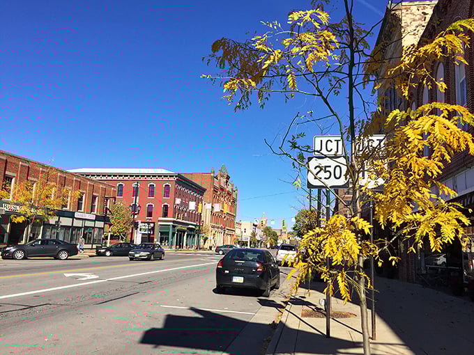 Autumn gold frames Norwalk's downtown like nature's own Instagram filter. The intersection of Routes 250 and 13 marks the heart of this charming community.