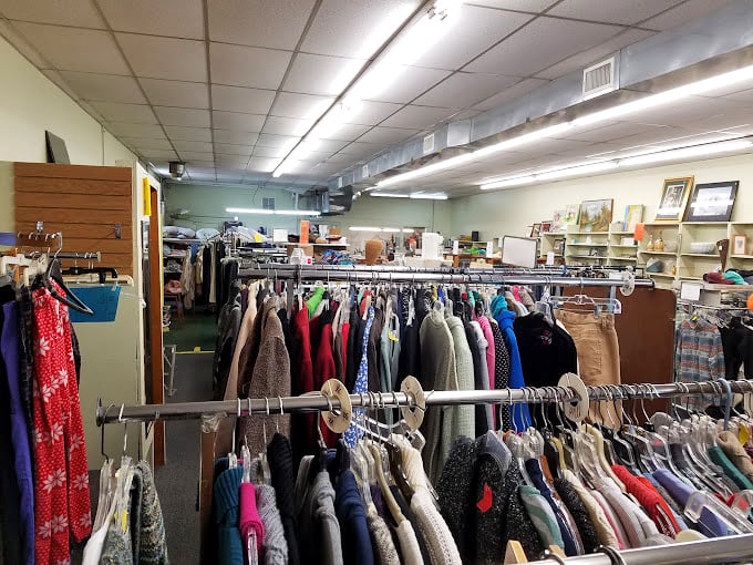Racks upon racks of potential wardrobe transformations await, where one person's castoffs become another's signature style..