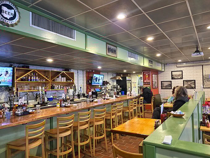 Classic diner charm meets Cleveland cool in this welcoming space where locals perch at the counter to watch breakfast magic unfold.