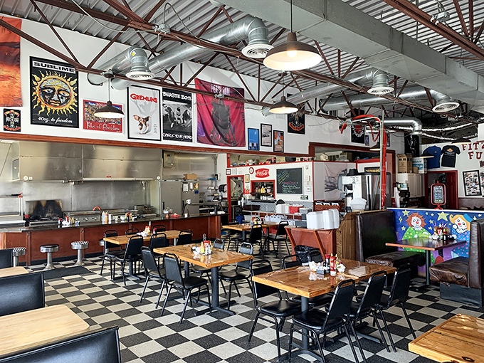 Where nostalgia meets appetite—Fitzy's interior feels like the diner from your childhood memories, only with better food and fewer awkward teenage moments.
