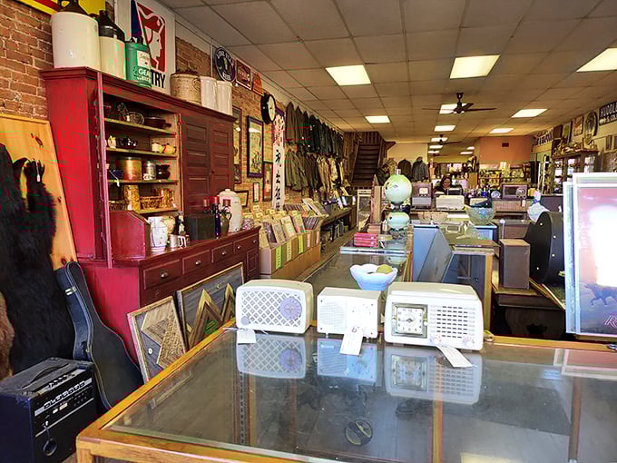 Every corner reveals a new collection to explore—from vintage signs to antique furniture, all waiting for their next chapter.
