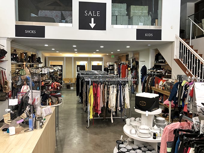 A meticulously organized treasure hunt awaits within Trove's bright interior, where yesterday's luxury becomes today's smart purchase.