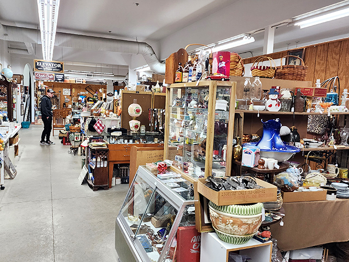 Organized chaos at its finest! Every shelf and display case holds potential treasures that whisper, "Take me home and make your friends jealous."