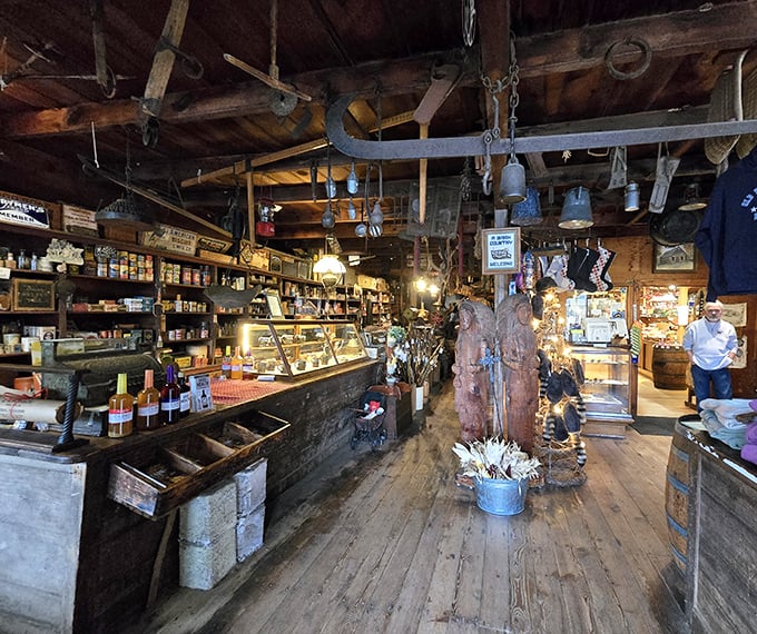 Step inside and time slows down. The worn wooden floors, vintage displays, and century-old atmosphere make modern shopping malls seem like soulless spacecraft by comparison.