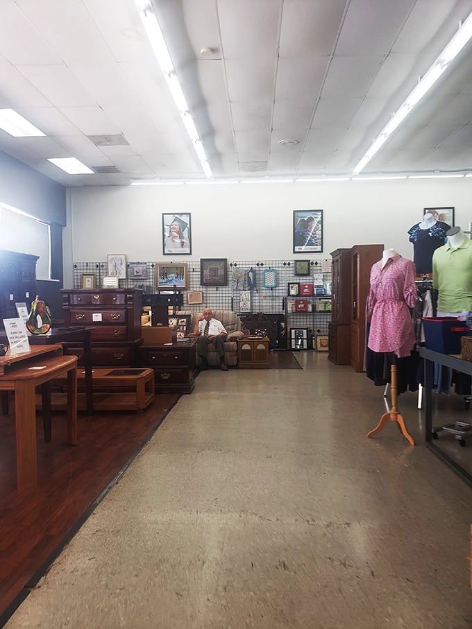 Where furniture finds its second act. That wooden dresser isn't just storage—it's waiting to become the star of someone's bedroom renovation story.