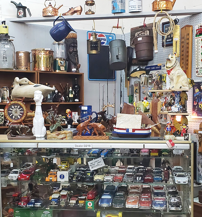 Miniature automotive dreams parked in perfect rows. Every car tells a story—some are classics, others the ones that got away.