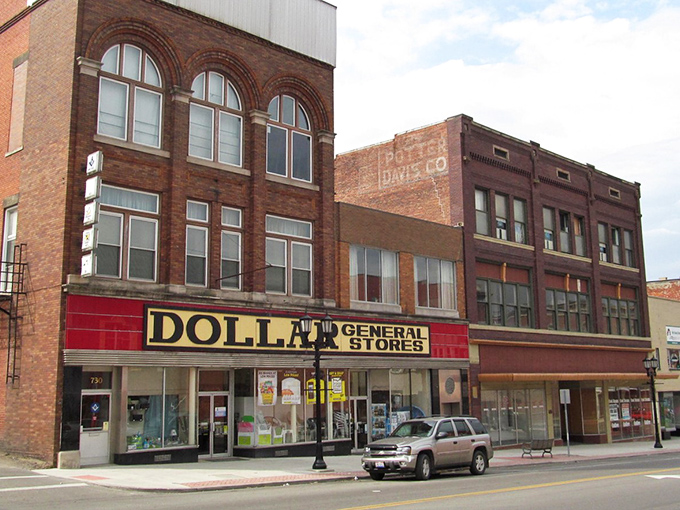 Cambridge's historic downtown showcases classic brick architecture that whispers stories of bygone eras while welcoming today's bargain-hunting retirees.