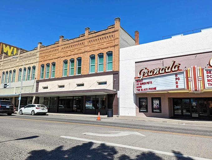 La Grande's historic buildings stand shoulder to shoulder, like old friends sharing stories of the town's colorful past.
