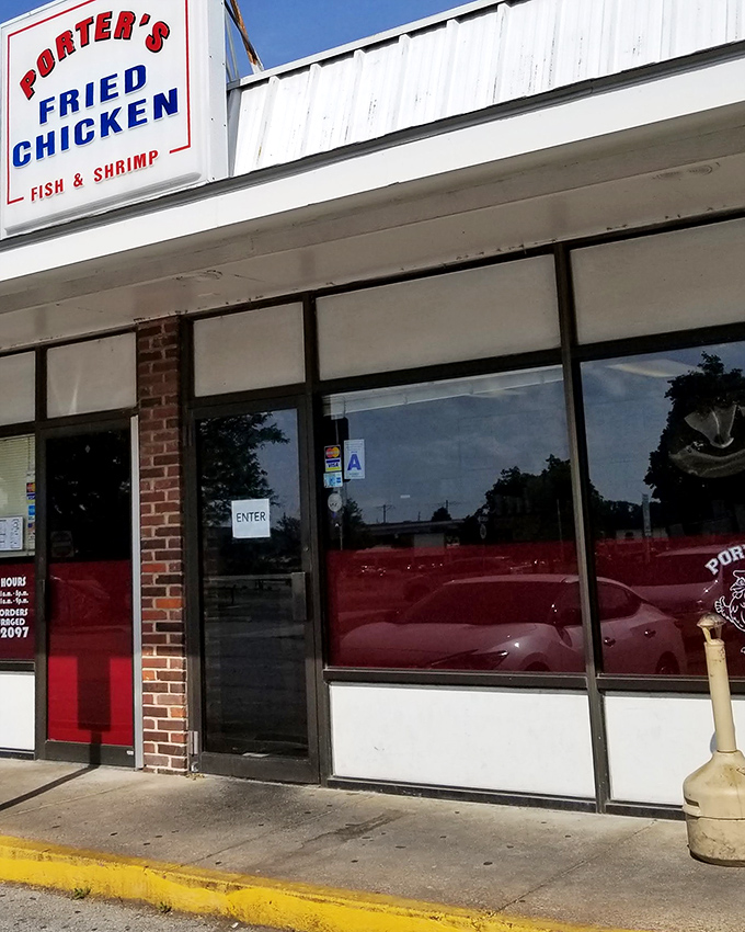 Porter's modest storefront is like finding a treasure map – X marks the spot for some of St. Louis' most legendary fried chicken.