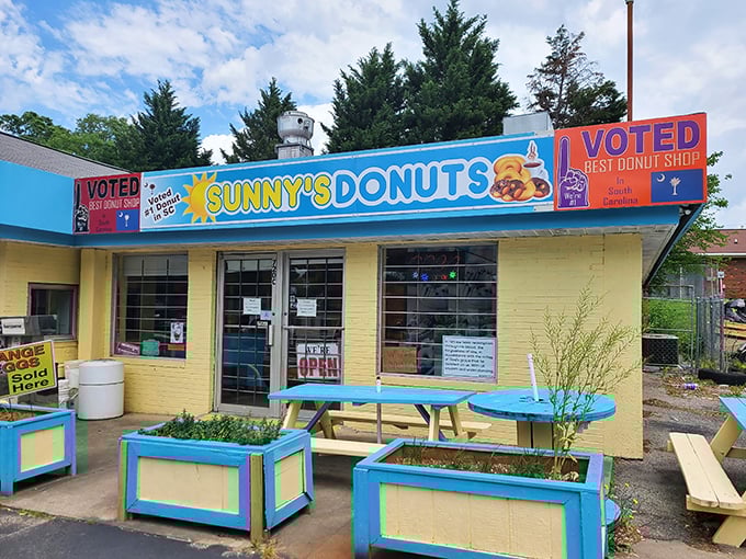 When a donut shop proudly displays "Voted Best," you know the locals have spoken with their taste buds.
