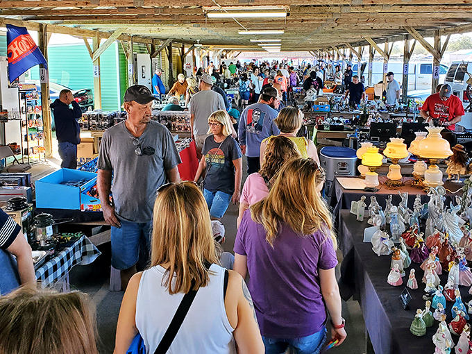 Webster's Swap-O-Rama buzzes with bargain hunters – like Black Friday without the aggressive shoppers or alarm clocks!