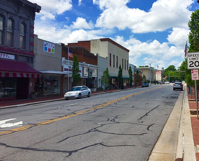 Main Street Americana at its finest. Tarboro's historic downtown whispers stories from centuries past.