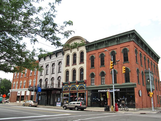 Erie's downtown architecture tells stories of prosperity and perseverance, with ornate windows and detailed brickwork that modern buildings can only dream of matching.