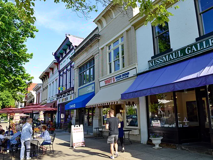 Granville: Old-world architecture meets outdoor dining along this picturesque street. The only thing better than the views are the conversations happening at those tables.
