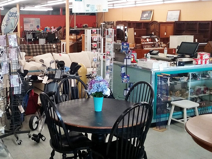 This elegant dining set proves someone's loss becomes your sophisticated gain at unbeatable prices.