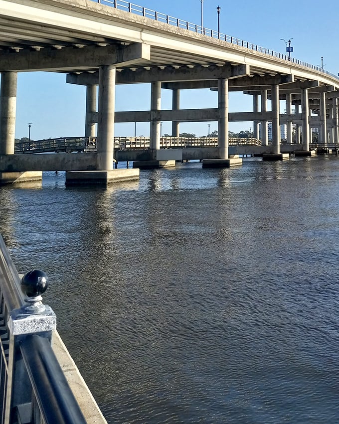 The Granada Boulevard Bridge isn't just a way across the Halifax River—it's the gateway to affordable paradise on either side.