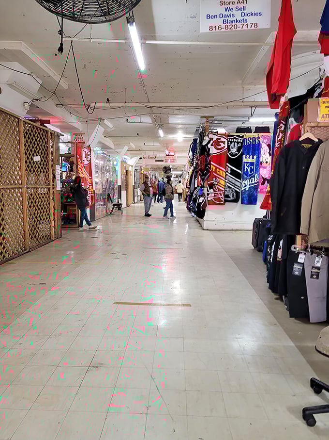 Down these fluorescent-lit corridors, dreams and deals flow in equal measure. The thrill of the hunt is palpable with every step.