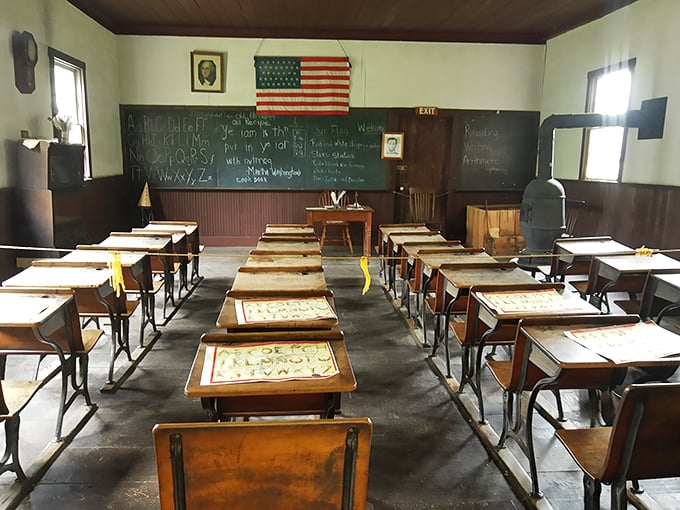 Before PowerPoint presentations and smartphone calculators, this is where young minds wrestled with multiplication tables and proper penmanship.