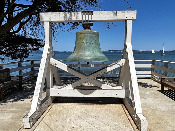 Not just any bell—this maritime timekeeper once announced fog's arrival long before smartphone weather alerts made things too easy.