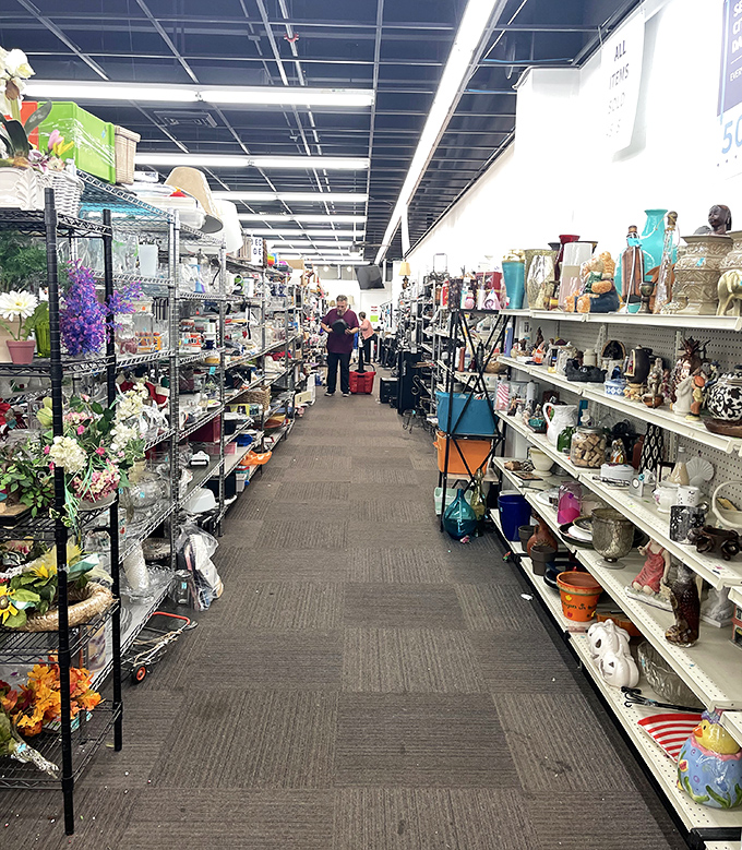 One person's tchotchke is another's masterpiece. This aisle of home décor offers endless possibilities for that empty shelf you've been meaning to fill.