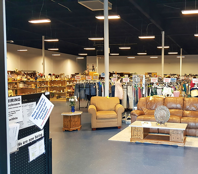 Step inside and witness the retail equivalent of Mary Poppins' handbag—impossibly spacious and filled with delightful surprises.