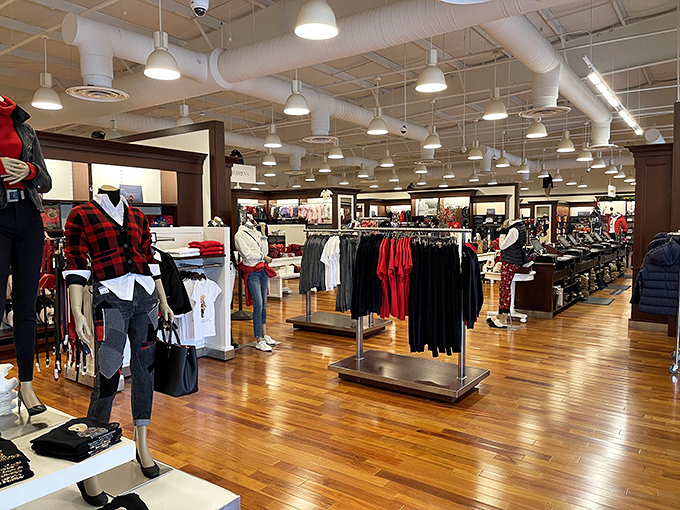 Polished wood floors and thoughtful displays transform shopping from errand to experience. This isn't just retail – it's retail therapy.