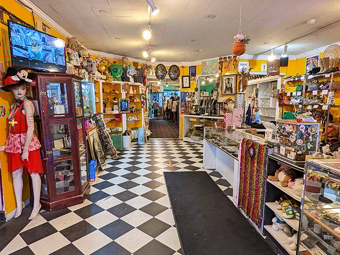 Like your eccentric aunt's attic, but better organized and with actual price tags.