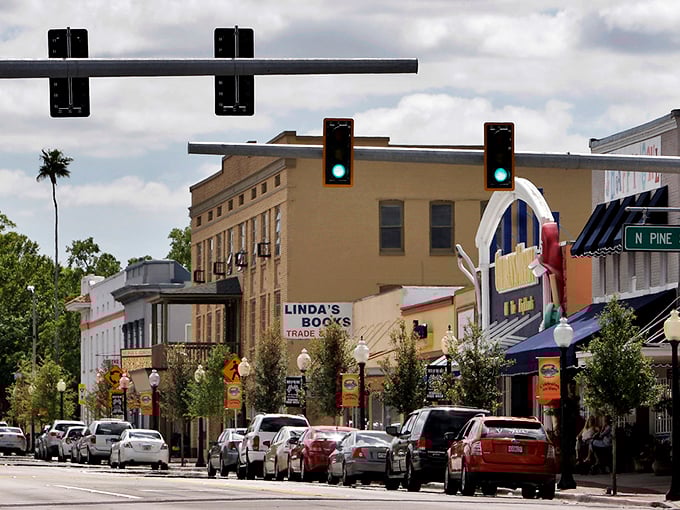 Main Street's historic buildings tell stories of yesteryear while housing today's local businesses – no franchise monotony here!
