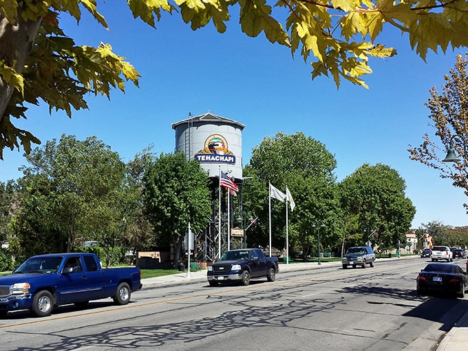 This is Main Street, USA as it was meant to be – where parking is plentiful and you don't need a small loan to pay the meter.