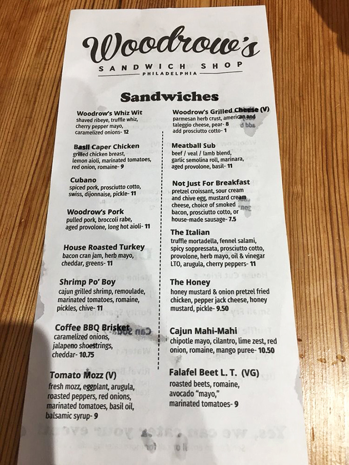 This isn't just a menu—it's a roadmap to happiness. Each description reads like poetry that happens to make you hungry.