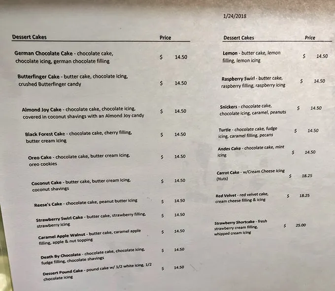 The dessert menu reads like poetry for the sweet-inclined, with each description promising a different path to culinary bliss.