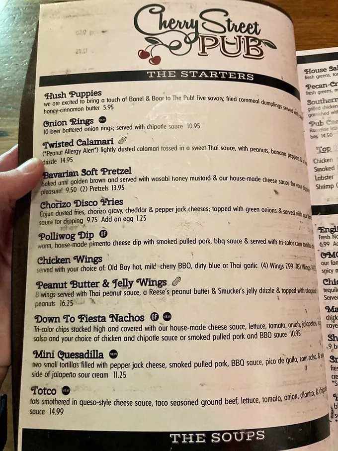 The menu reads like a love letter to comfort food—each description promising flavors that'll make you want to high-five the chef.